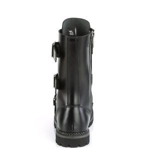Shoes | Gothic Leather Steel Toe Lace Up Boots | Poshmark